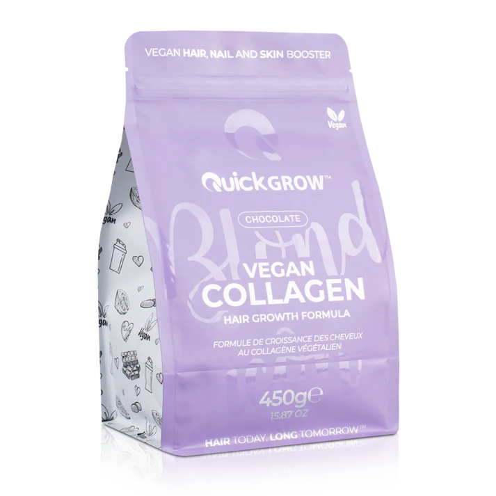 Quick Grow Vegan Collagen - 450g [Chocolate] – everythingHAIR