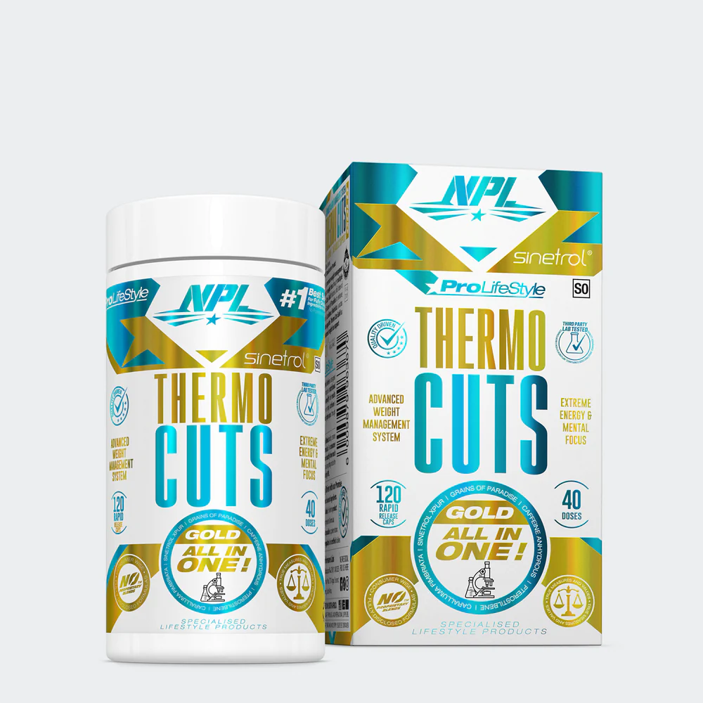 NPL Thermo Cuts Gold [120 Capsules] – everythingHAIR